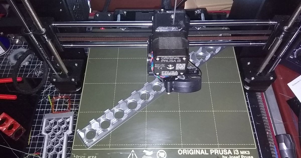 Pro K_Klotz Stab 288mm *24mm *24mm mit 16mm Bohrungen allseitig by tew ...