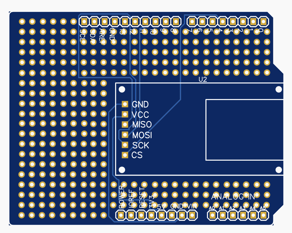 ARDUINO UNO MICRO SD CARD SHIELD + BUMPER. by Inaki Iturriaga ...