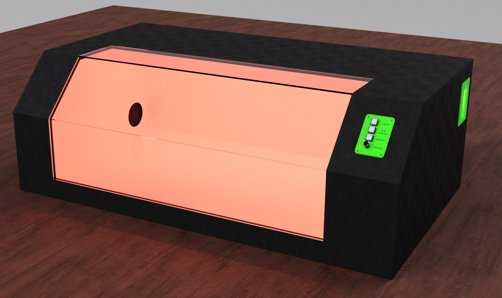 Xtool D1 with extension kit enclosure with moving bed by 3D_Goblin ...
