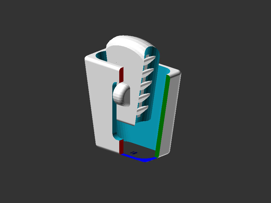 Cord lock by Jack | Download free STL model | Printables.com