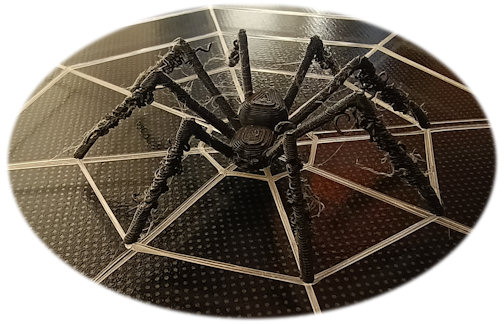 Spider in a Web of "Strings" (Project) by Wim V | Download free STL ...