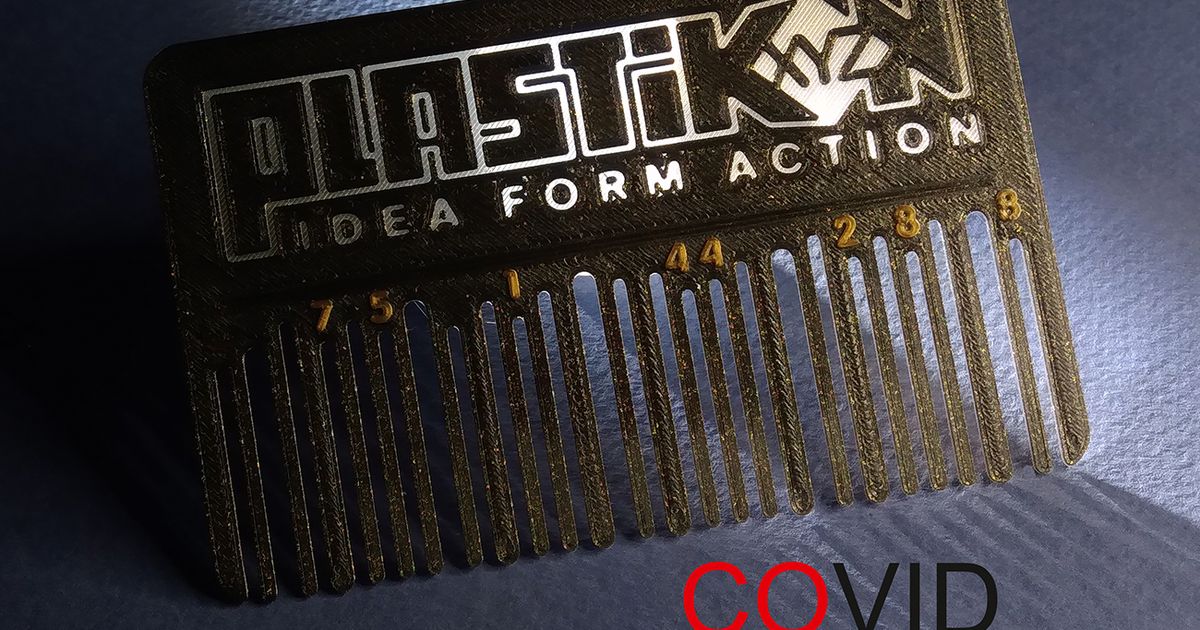 COMB card by PLASTIKON | Download free STL model | Printables.com