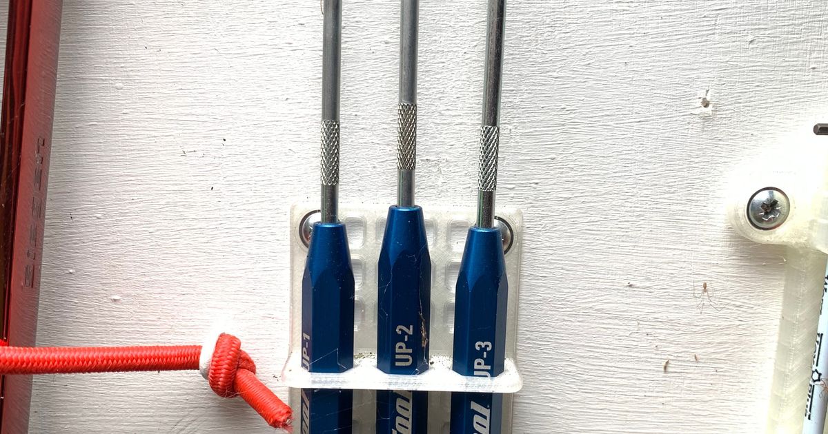 Tool Holder: Park Tool Pick Set by StringsIV | Download free STL model ...
