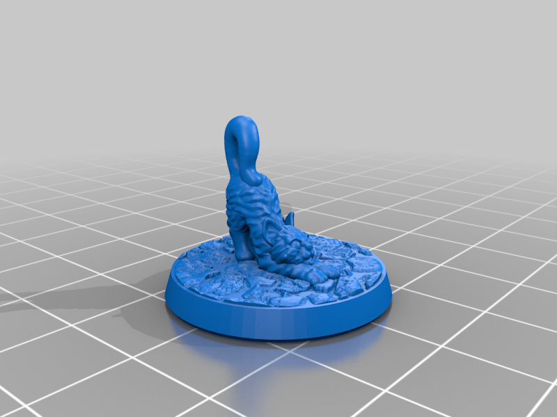 Cat 28mm (Supportless, FDM-friendly) by Brite Minis | Download free STL ...