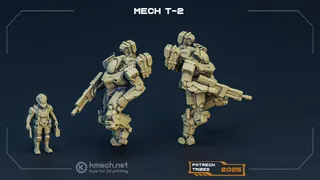 Mech miniature by Kmech Mini | Download free STL model | Printables.com