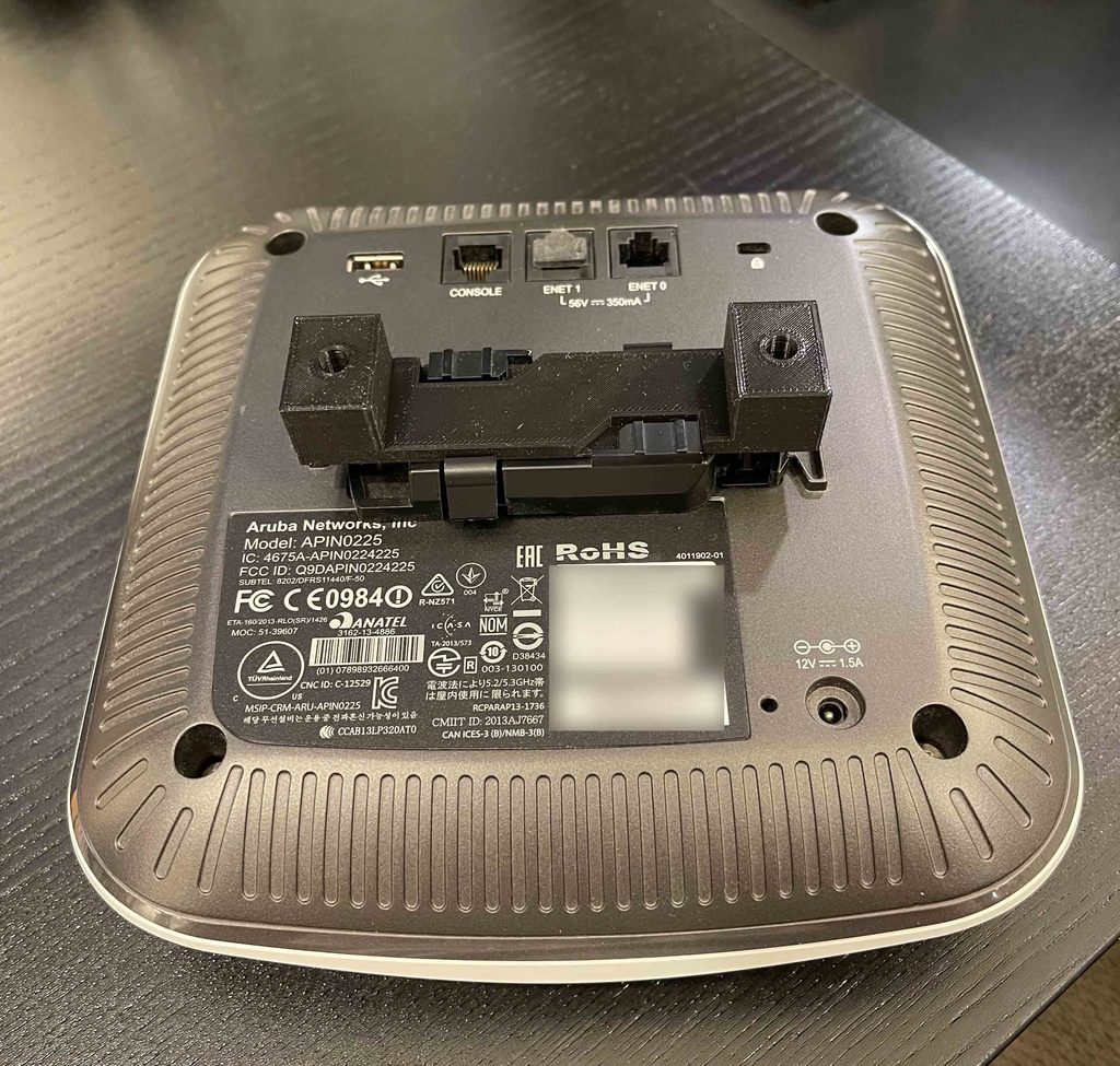 Aruba Access Point Mount for Electrical Box by John L. | Download free ...