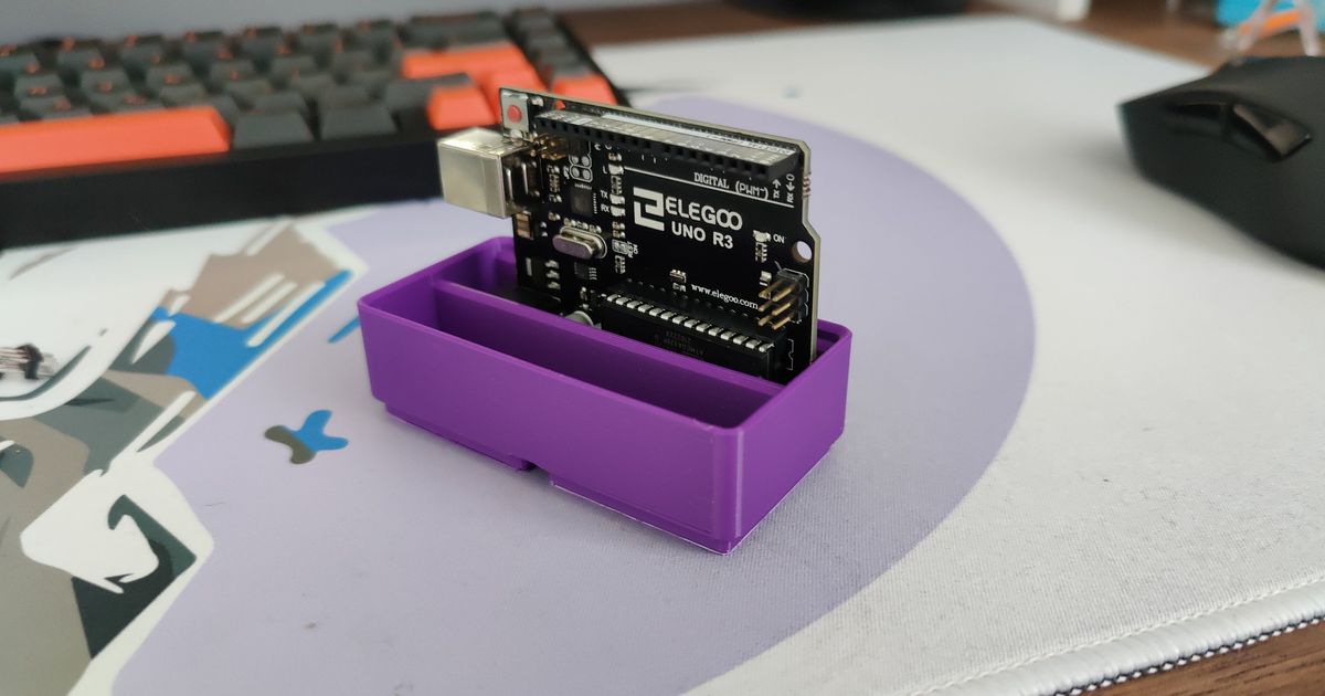 Arduino Uno holder by Tomie M | Download free STL model | Printables.com