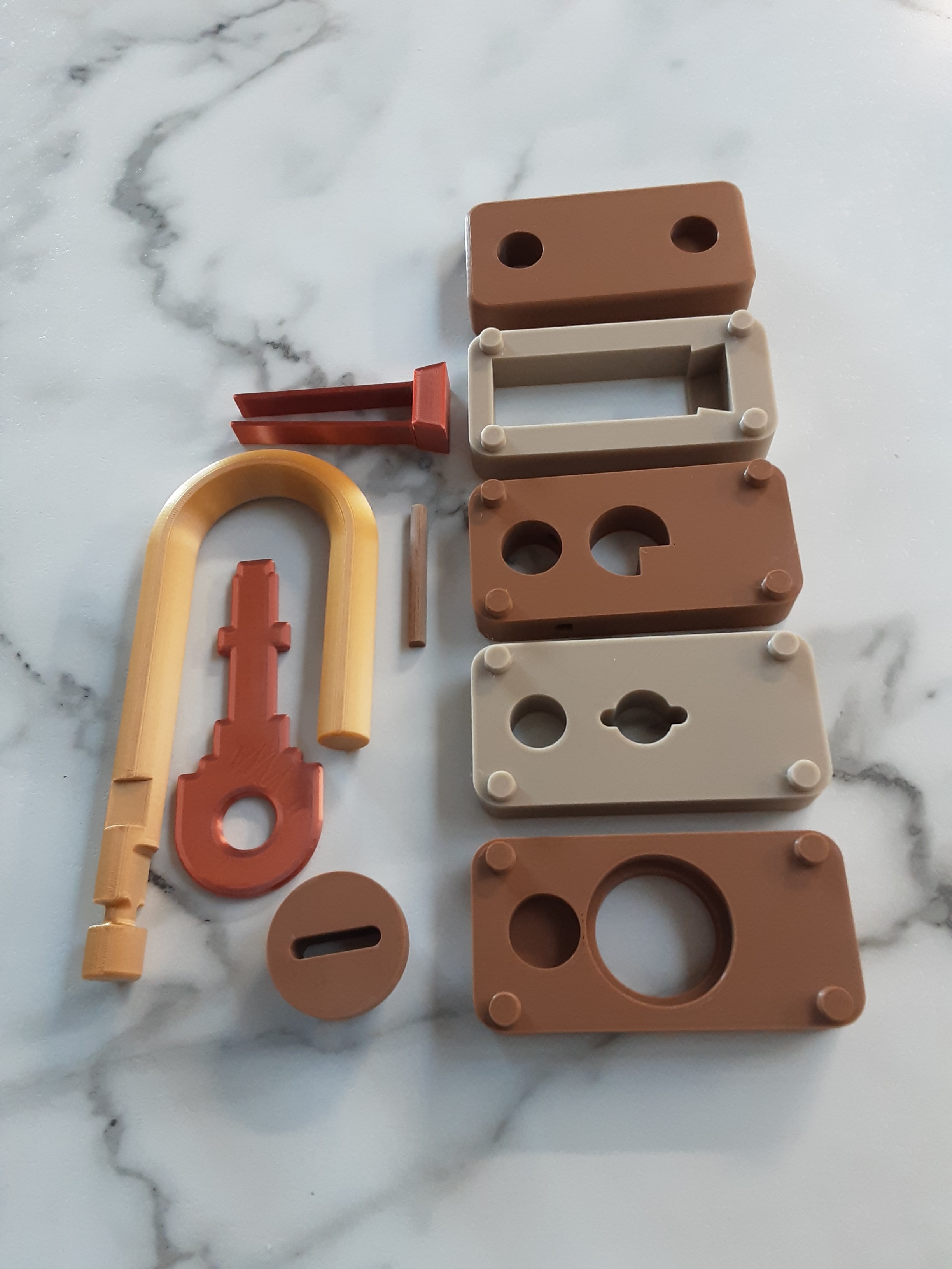 Working Lock by Bernd | Download free STL model | Printables.com