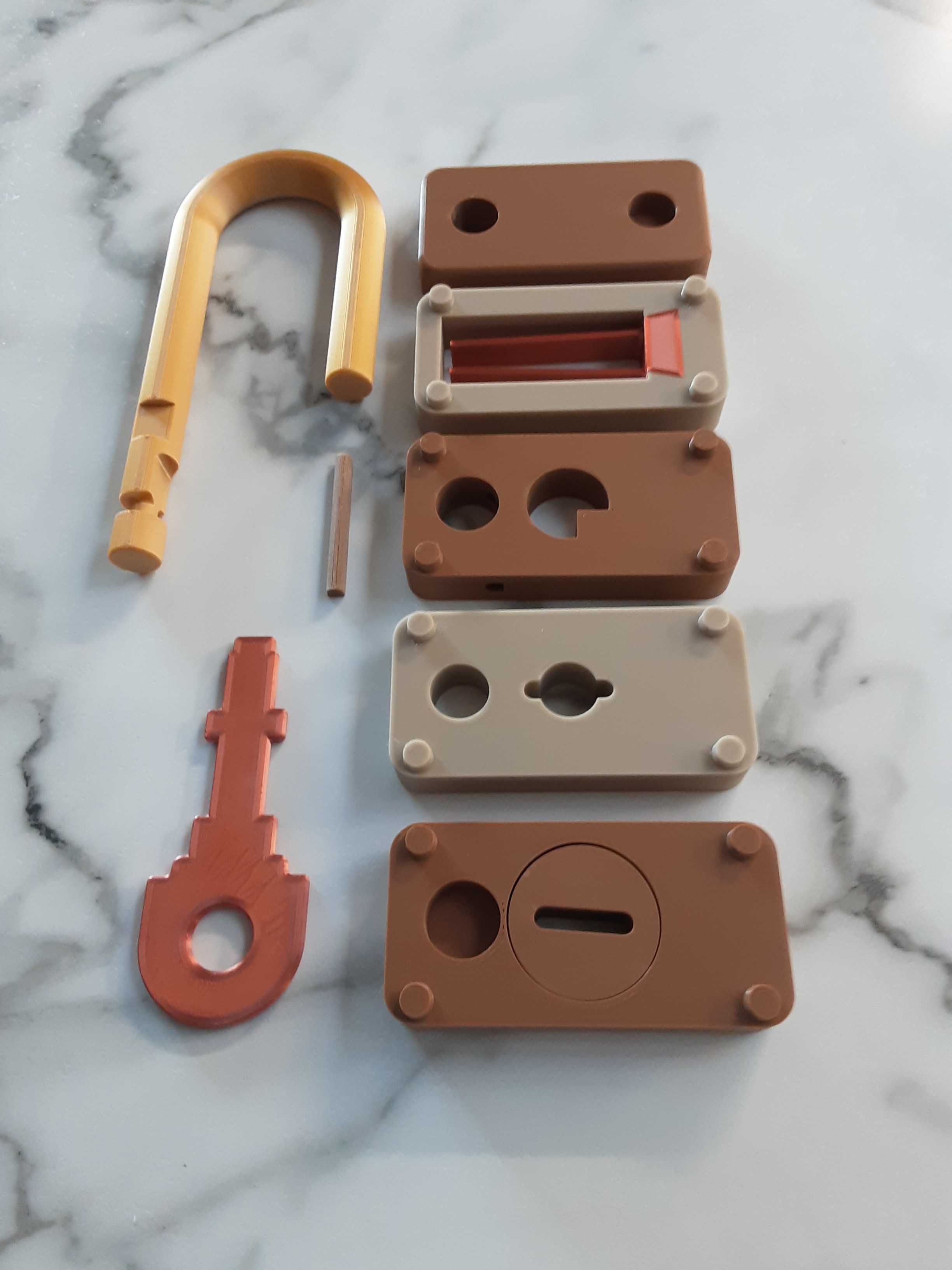 Working Lock by Bernd | Download free STL model | Printables.com