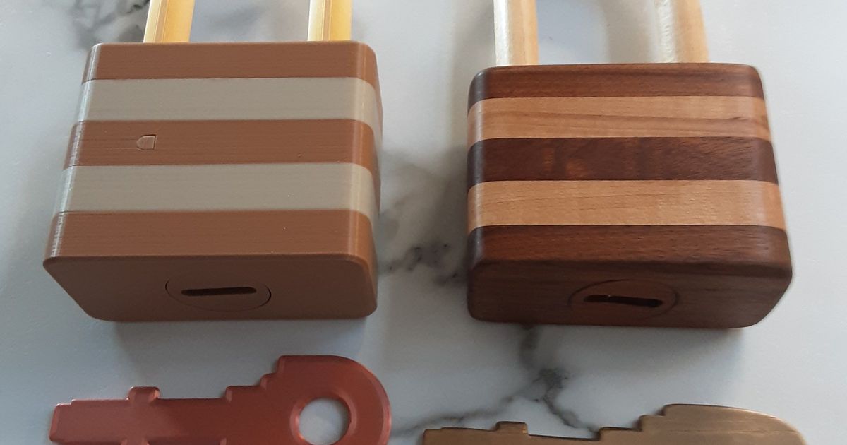 Working Lock by Bernd | Download free STL model | Printables.com
