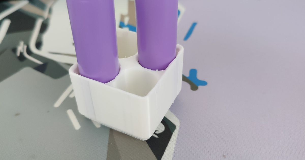 Gridfinity 4x 18650 Battery Holder by Tomie M | Download free STL model | Printables.com