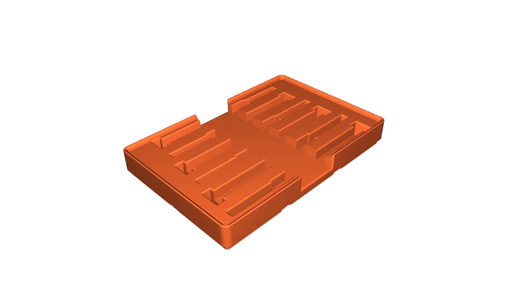 Gridfinity Precision Screwdriver holder by Tomie M | Download free STL model | Printables.com