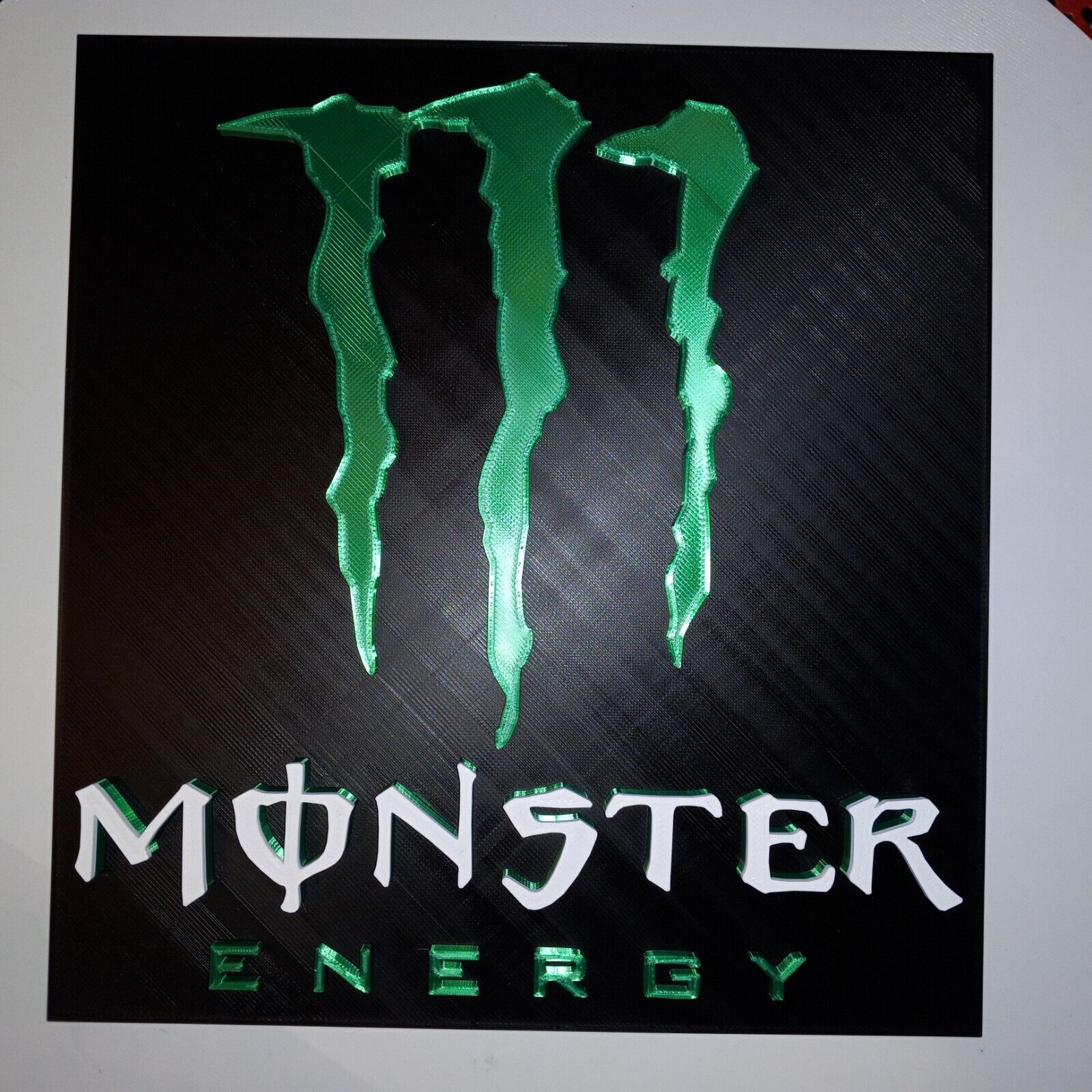 Monster Energy 2D Logo Sign by Spencer-3D | Download free STL model ...