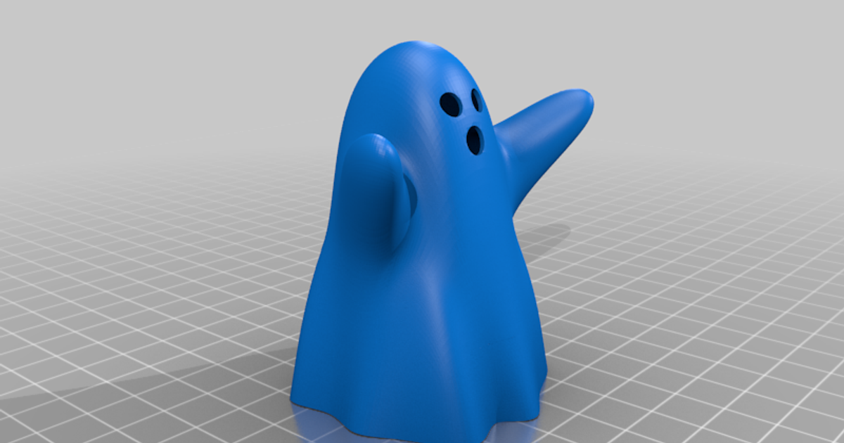 Mini Ghost by Cedster | Download free STL model | Printables.com
