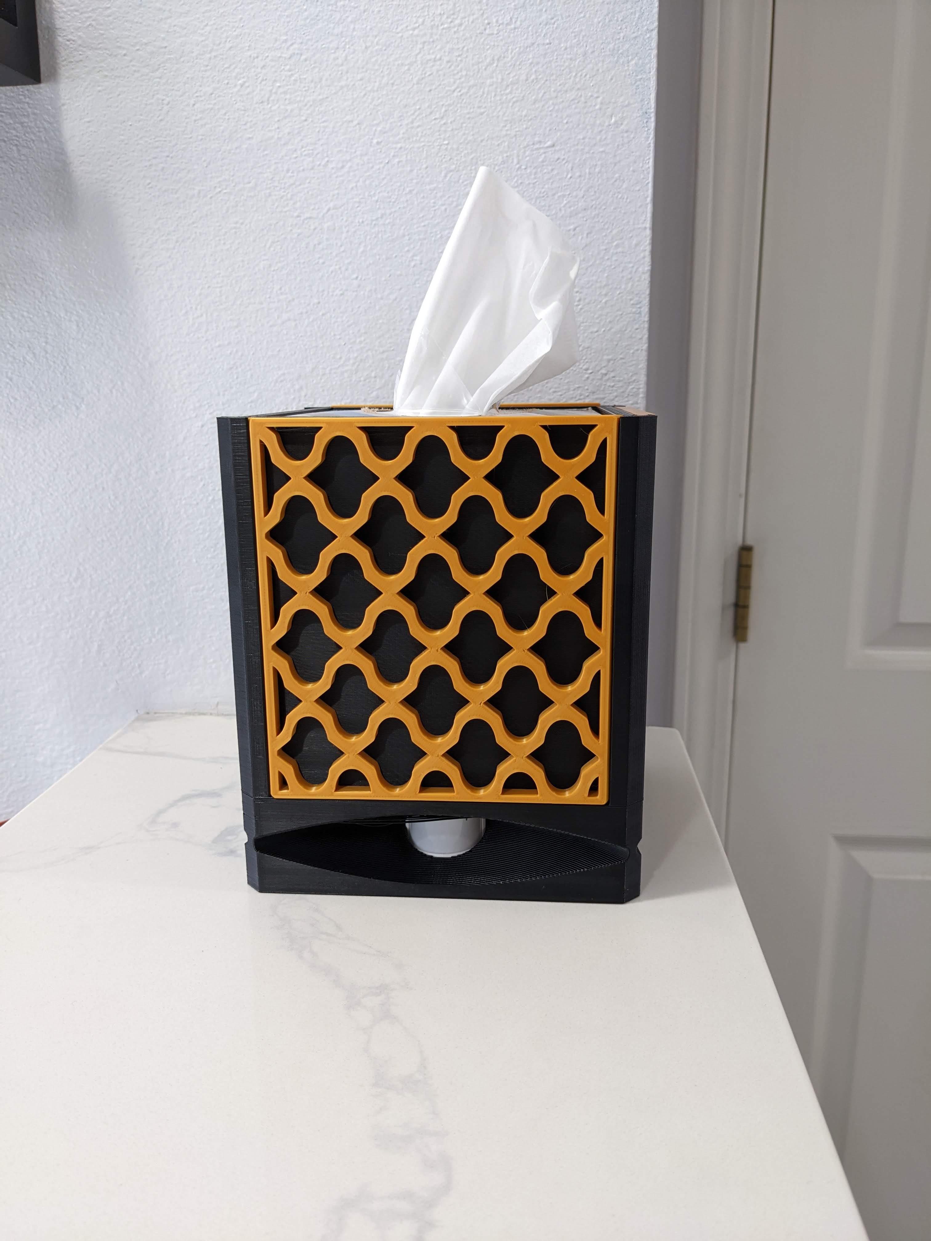Decorative Tissue Box Holder - Optional Aqara Motion Sensor Housing by ...