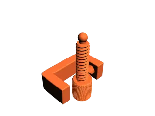 USB Holder Clamp by B._.render | Download free STL model | Printables.com