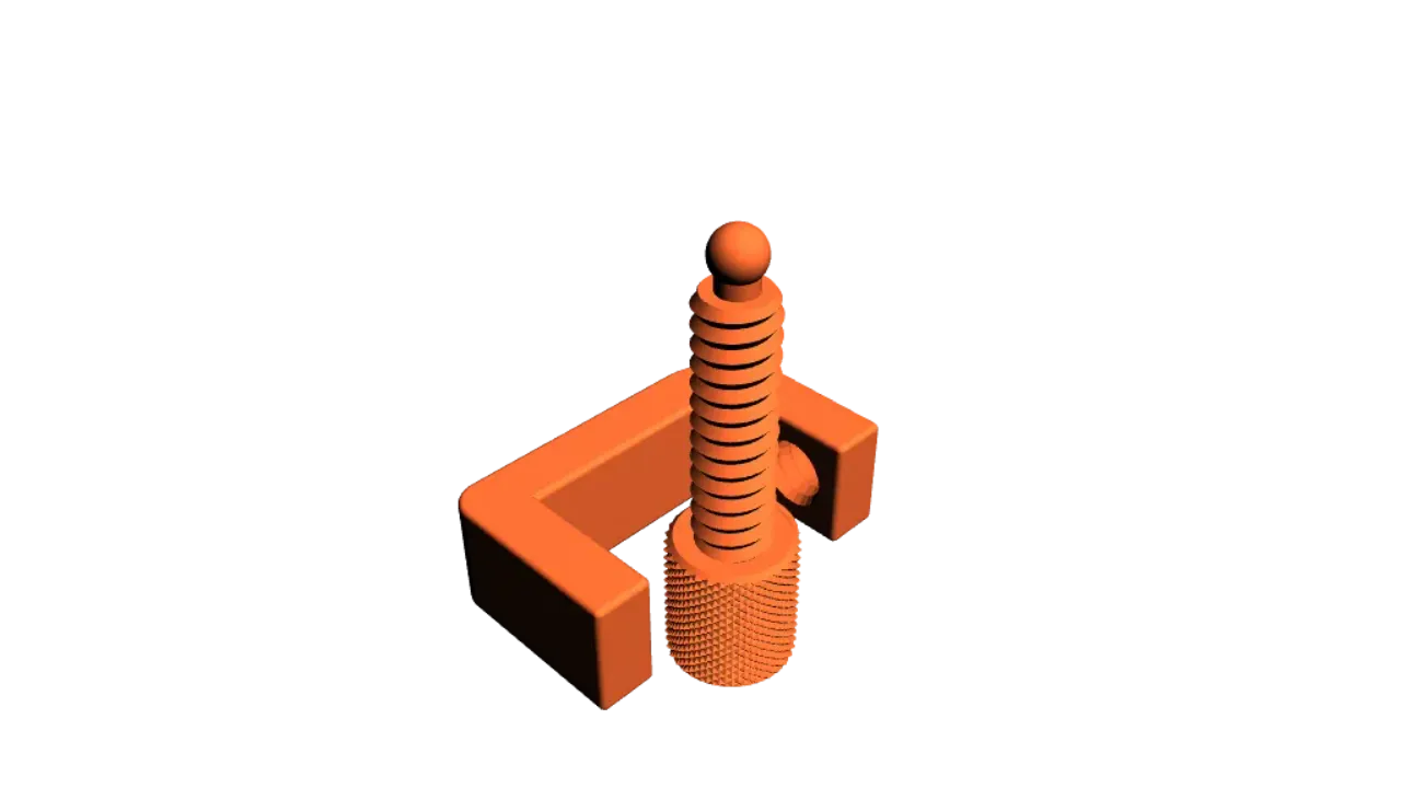 USB Holder Clamp by B._.render | Download free STL model | Printables.com