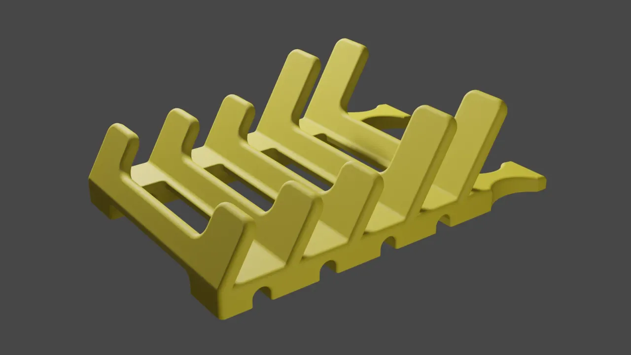 Multiple Phone and Tablet holder by LeoGon | Download free STL model ...