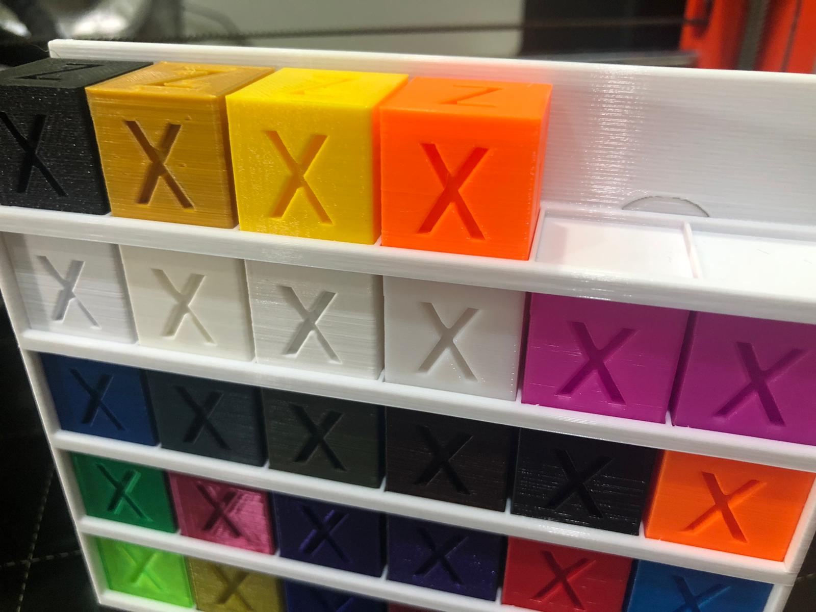 20mm Calibration Cube Rack von HateK | Kostenloses STL-Modell ...