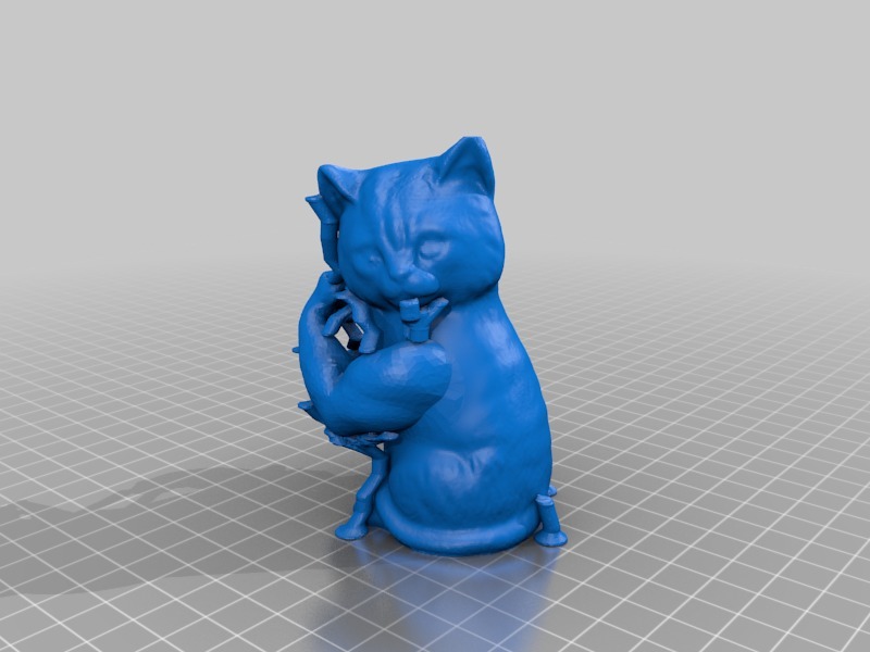 Beefy Cat Supported by nullz | Download free STL model | Printables.com