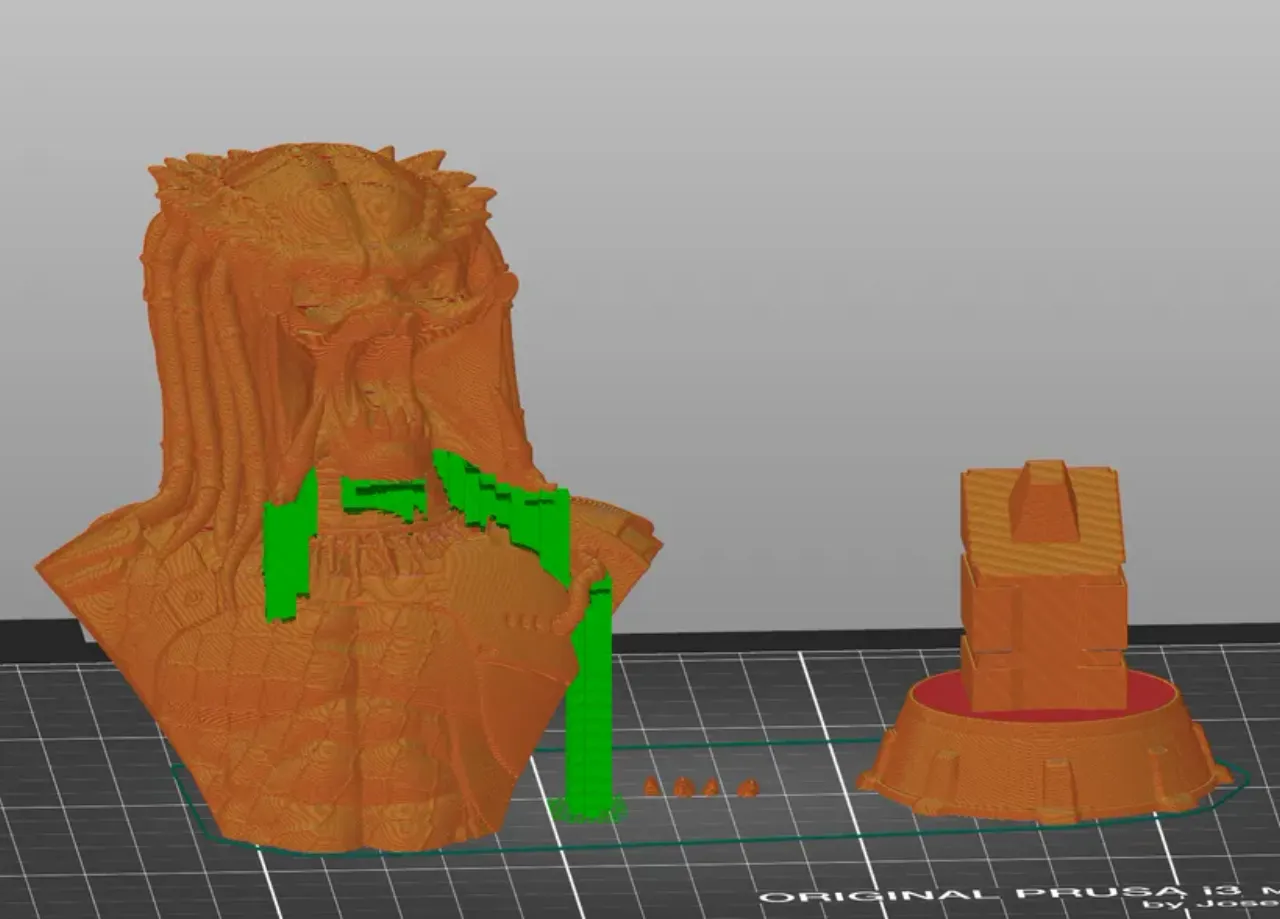 Predator Bust by Fotis Mint Studios | Download free STL model ...
