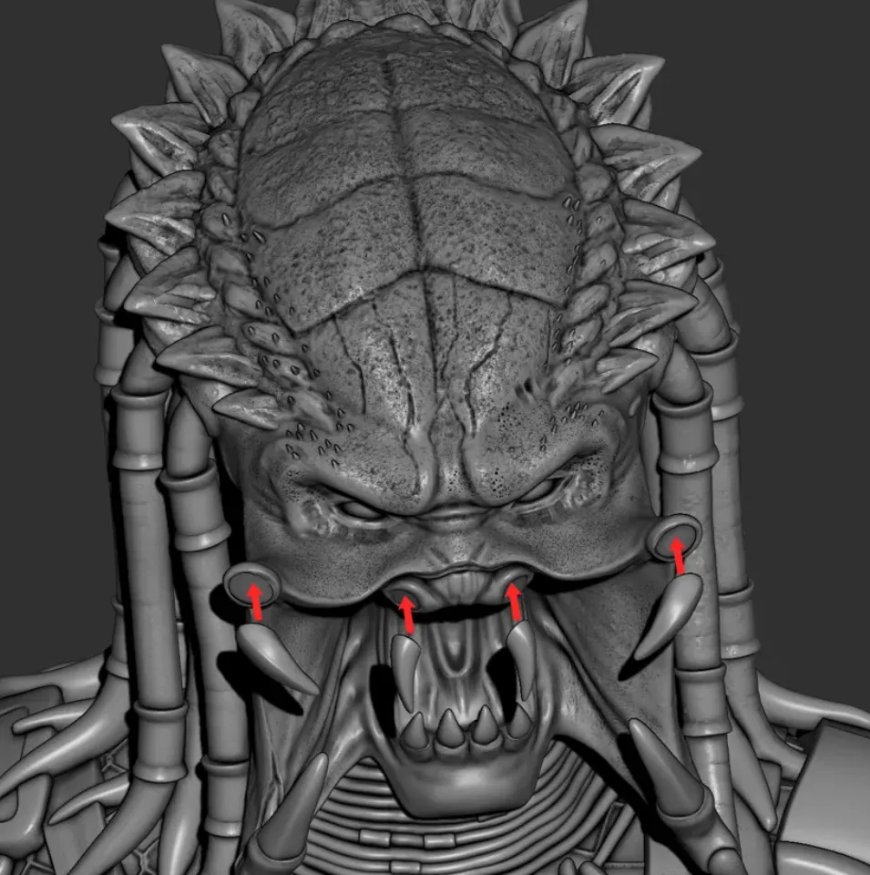 Predator Bust by Fotis Mint Studios | Download free STL model ...