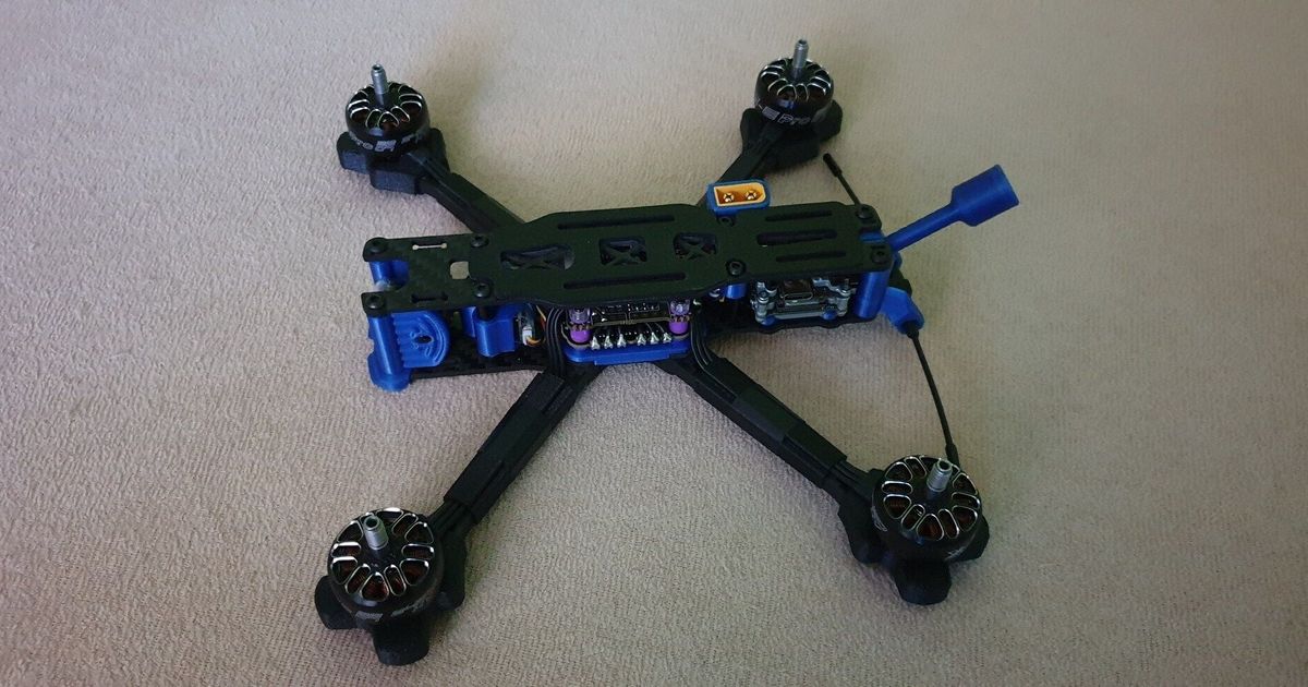 TBS Source One V5 3D prints by slvkmkr | Download free STL model | Printables.com