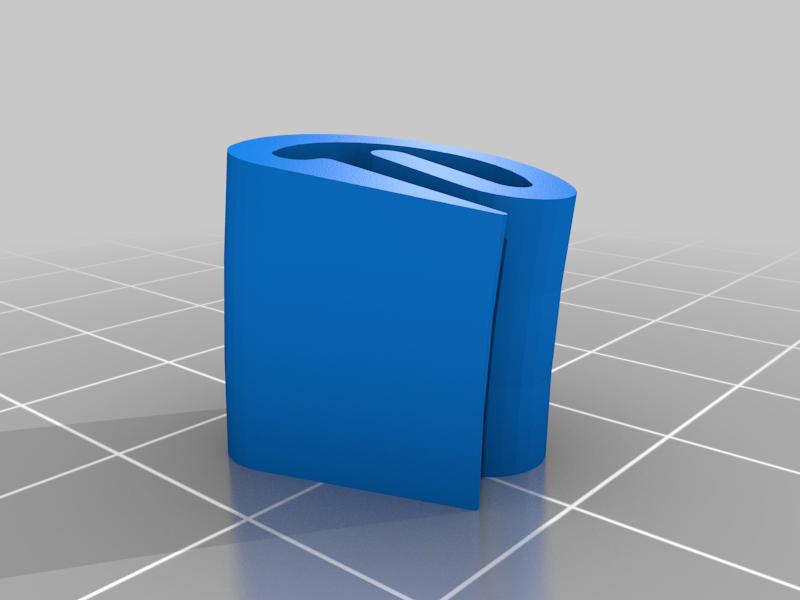 Curved Filament Spool Clip by Chad Allen | Download free STL model ...