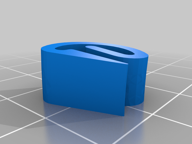 Curved Filament Spool Clip by Chad Allen | Download free STL model ...