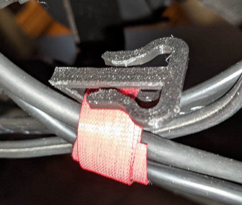 Cable Management Clip by Chad Allen | Download free STL model ...