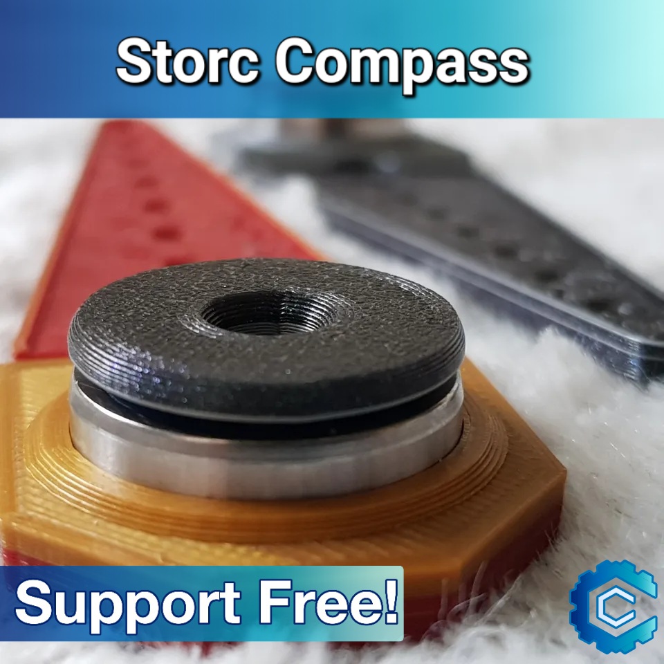 Storc Compass by Chaymberr_crafts | Download free STL model ...