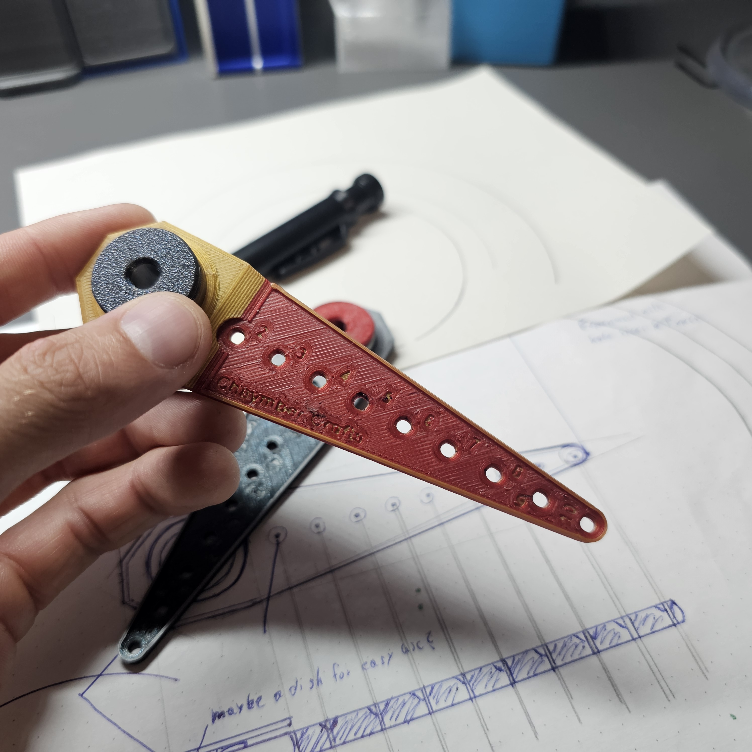 Storc Drawing Compass by Chaymberr_crafts | Download free STL model ...