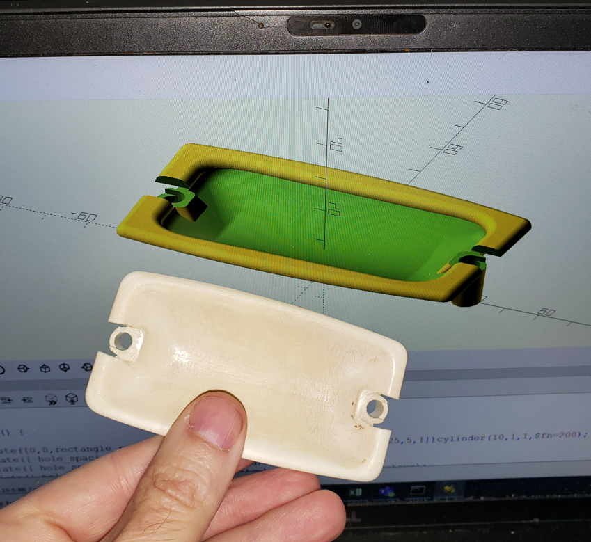 50's Geneva Steel Cabinet Pull Backing Plate by Openscaddad | Download ...