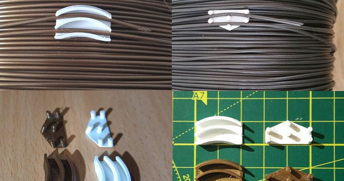 minimalistic filament clip by DrJones | Download free STL model ...