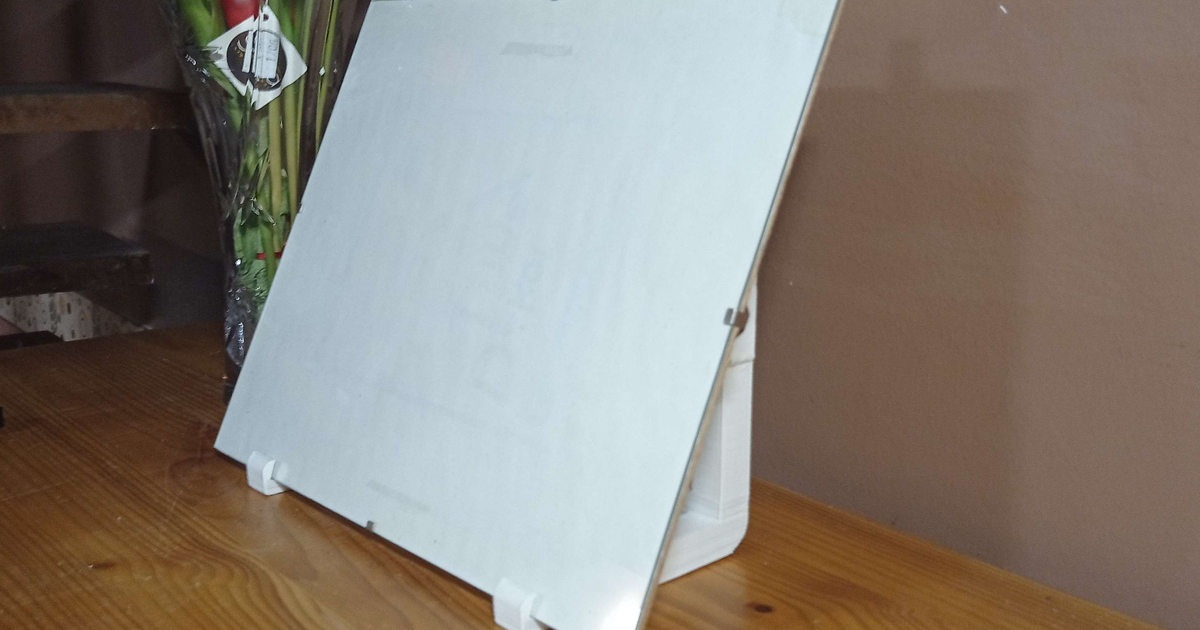 Picture Stand 30x24 cm by skew3D | Download free STL model | Printables.com