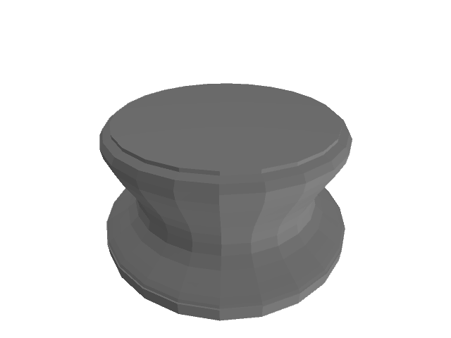 Universal pan knob by HvL | Download free STL model | Printables.com