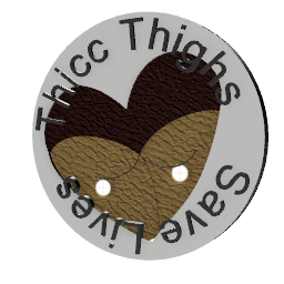 Thicc Thighs Key chain by Lordgizer21 | Download free STL model ...