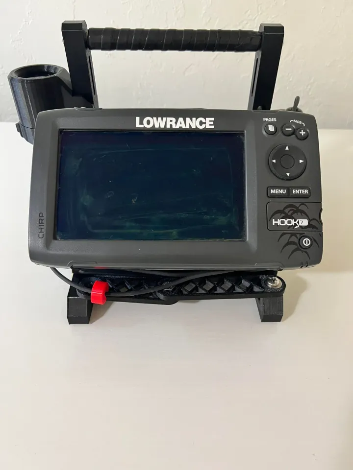 Modular Ice Fishing Shuttle for Lowrance Hook7 by BruceDemski ...