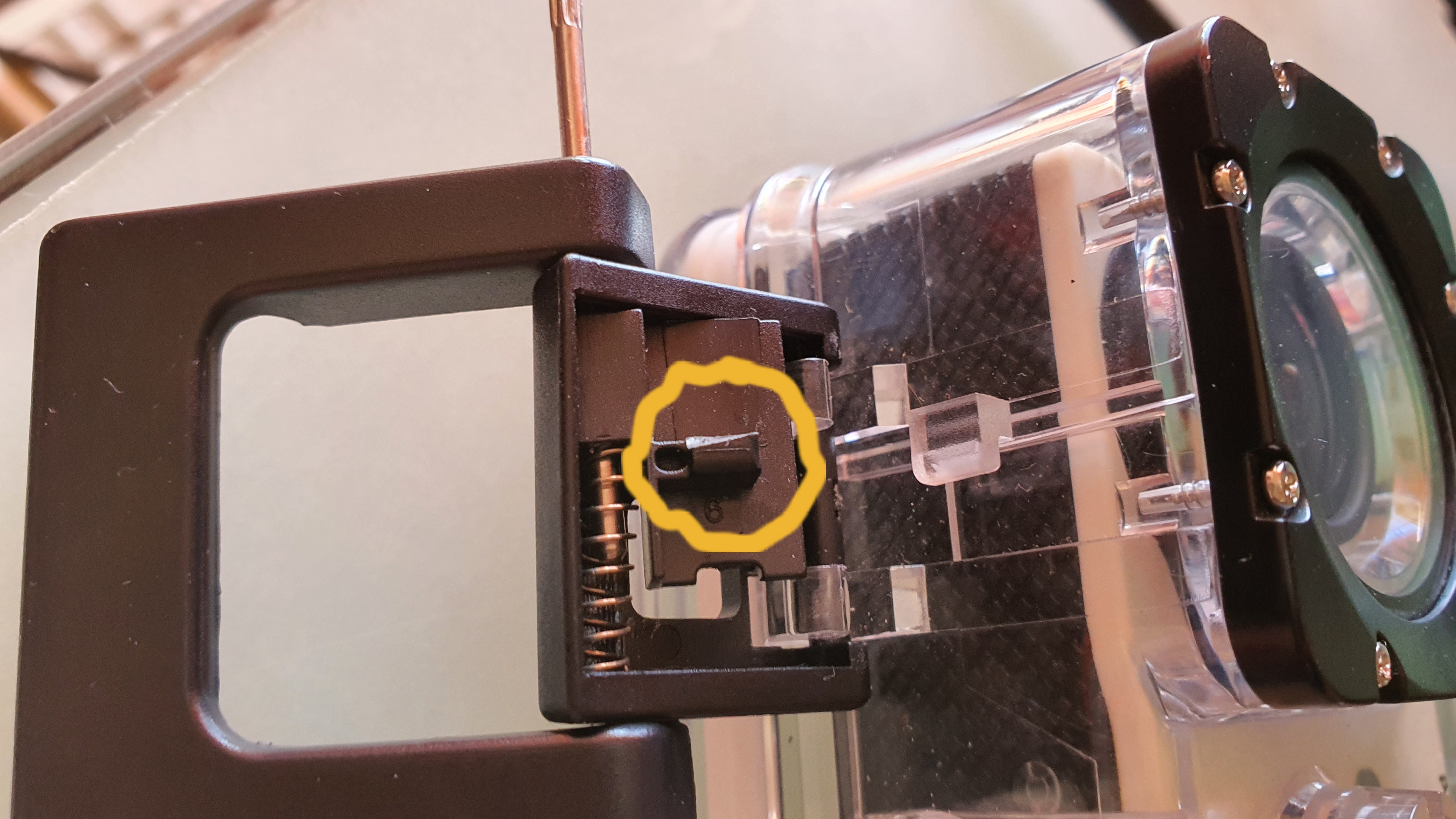 Fix for a waterproof camera locking mechanism by 3DP_Johnny | Download ...