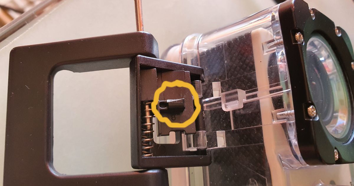 Fix for a waterproof camera locking mechanism by 3DP_Johnny | Download ...