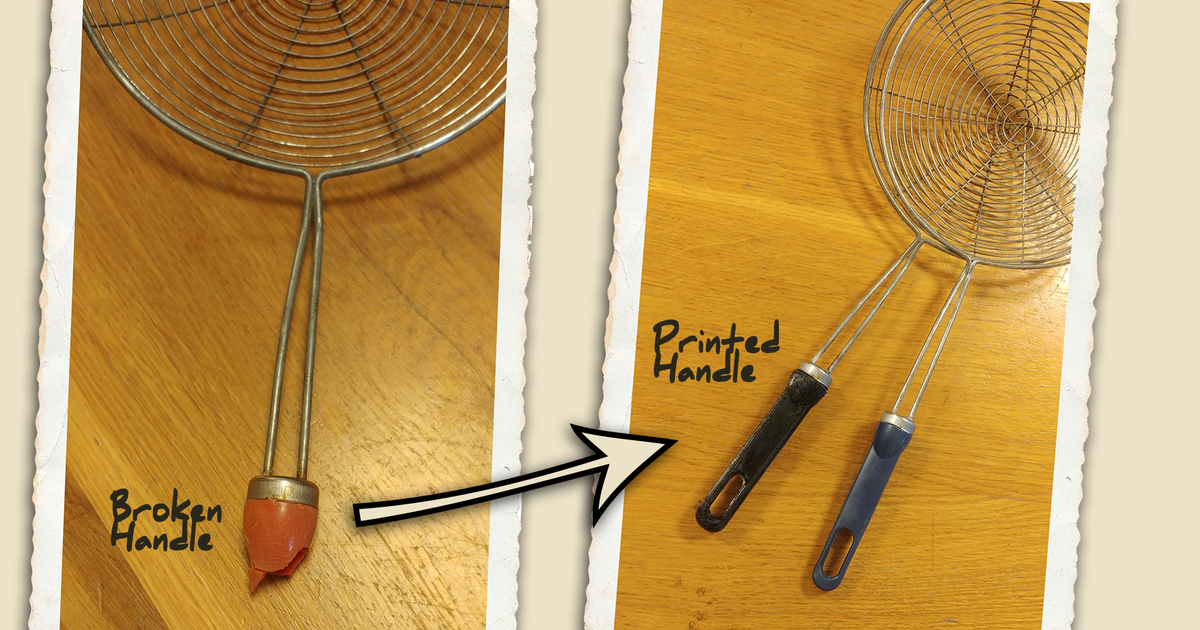 Repair (Replacement) for a broken strainer handle. by rbid | Download ...