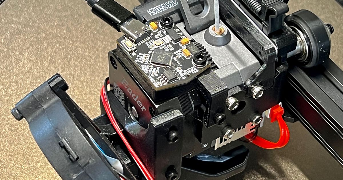KUSBA Input Shaper Mount for Ender S1 par karagoal | Téléchargez ...