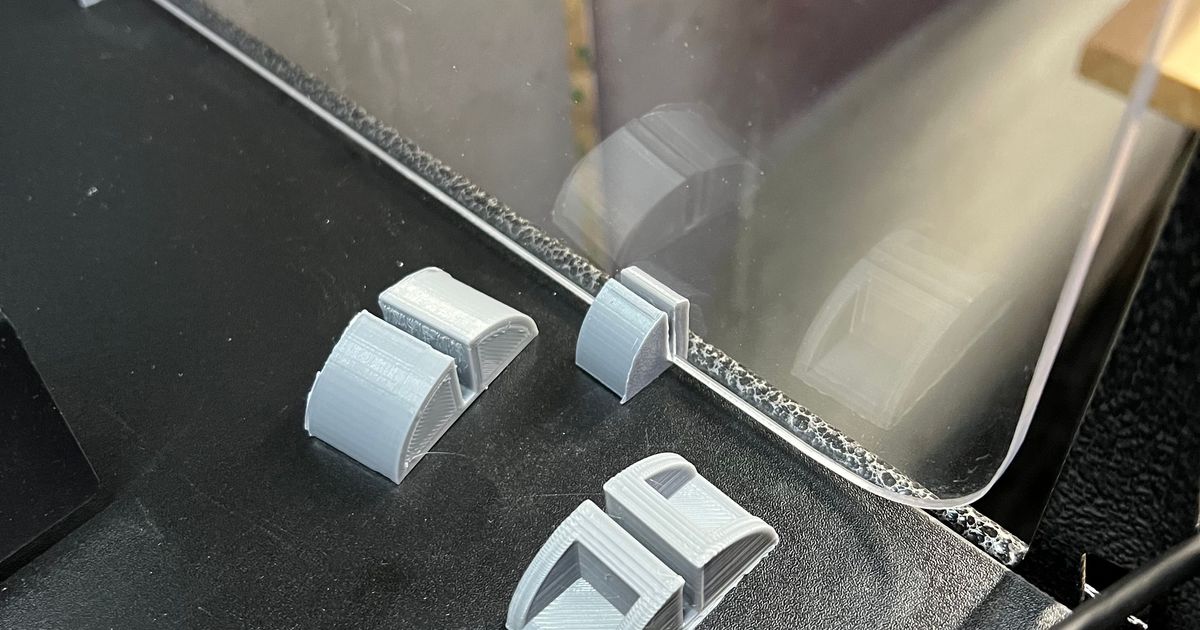 Acrylic Panel Feet by makermac | Download free STL model | Printables.com