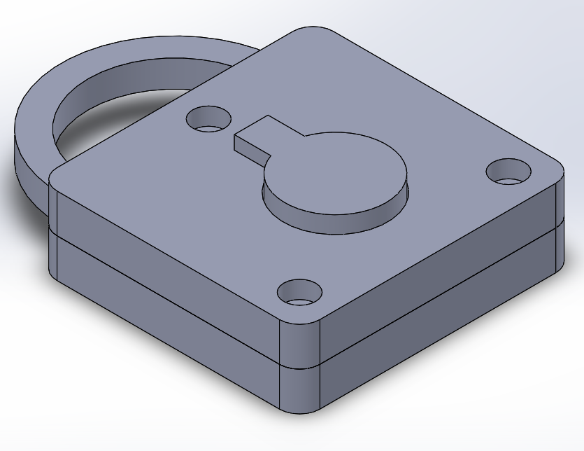 Padlock by Thomas McMaster | Download free STL model | Printables.com