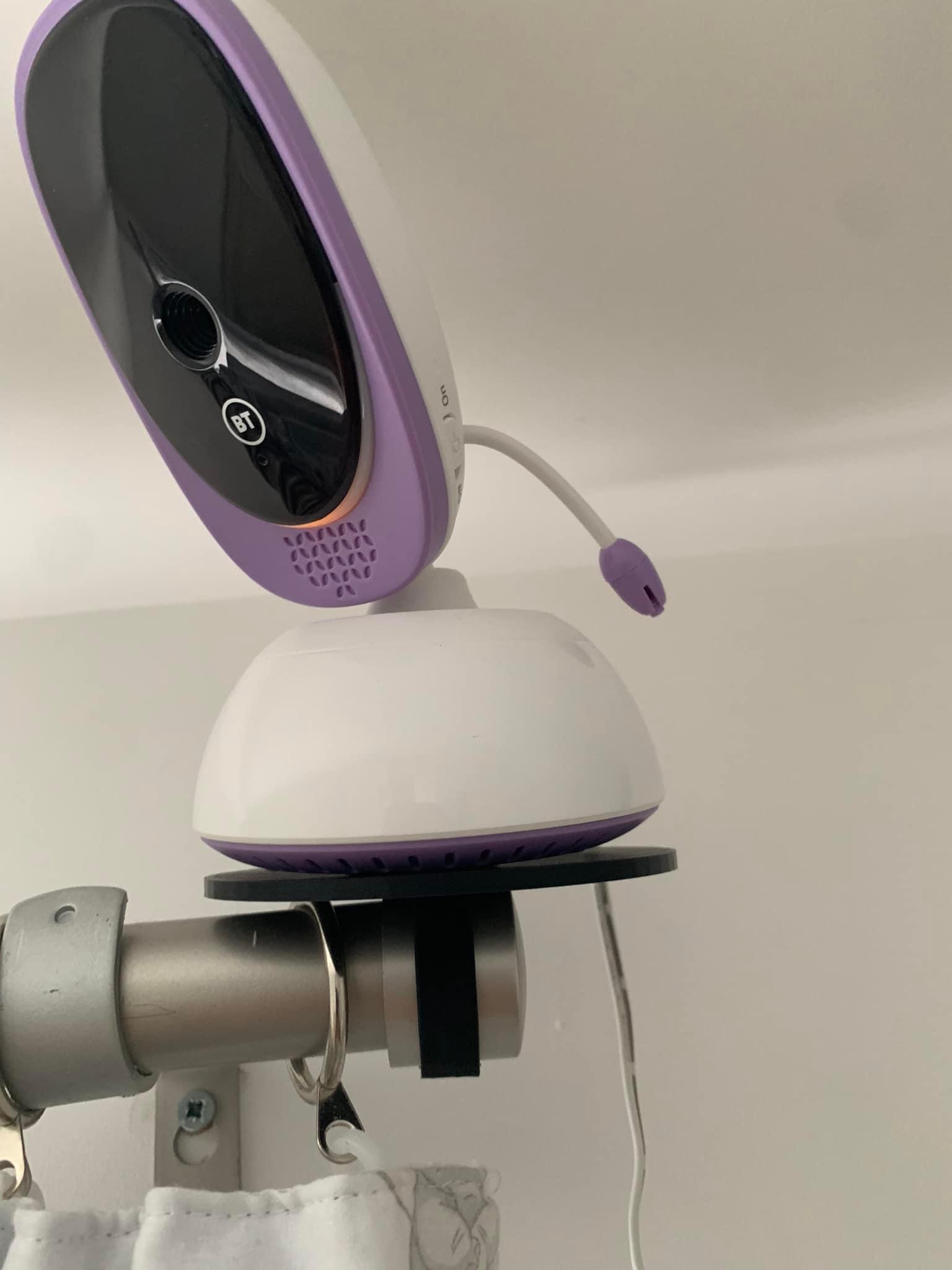 BT Baby Monitor Camera Mount for Curtain Rod by lambs | Download free ...