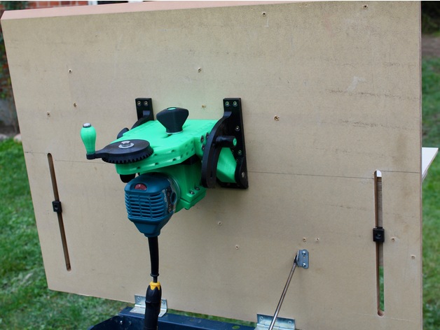 Tilting router lift by blacksmithforlife | Download free STL model ...