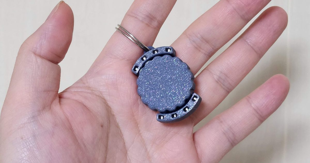 Magnet Fidget Wheel v2 (3Φx2mm magnets) by DalsFuns | Download free STL ...