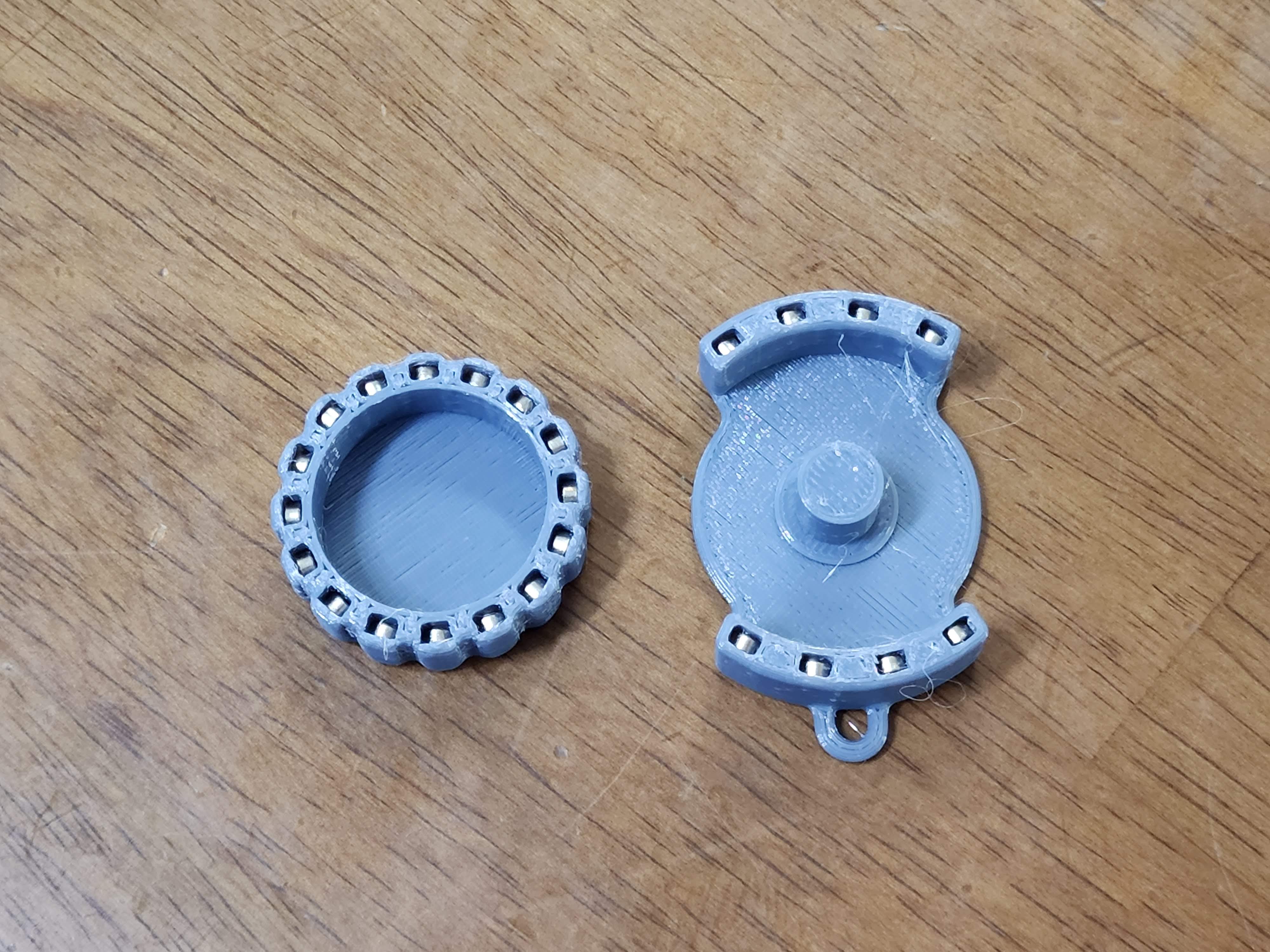 Magnet Fidget Wheel v2 (3Φx2mm magnets) by DalsFuns | Download free STL ...