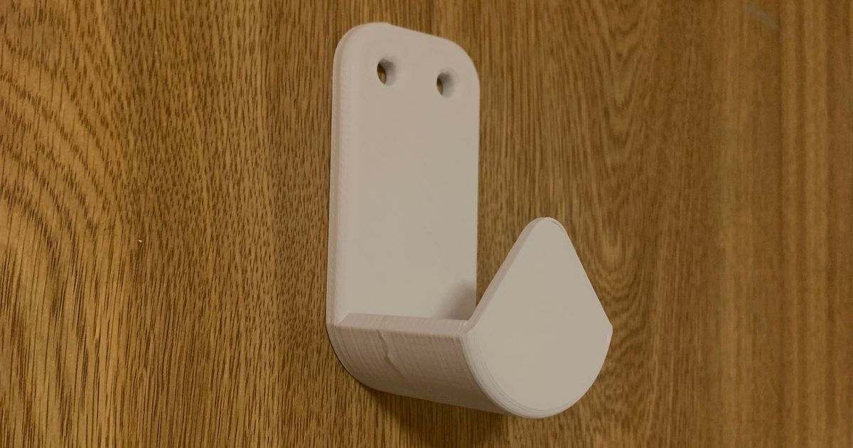 Wall Hook by Myst | Download free STL model | Printables.com