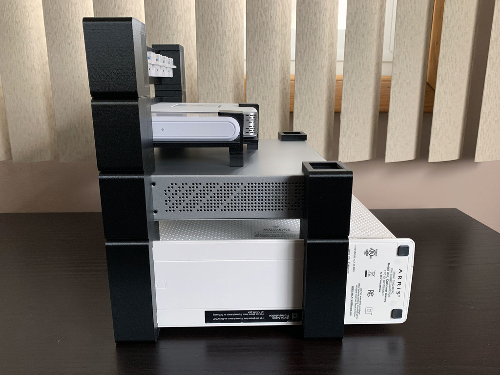 Ubiquiti Mini Rack by Mike G. | Download free STL model | Printables.com